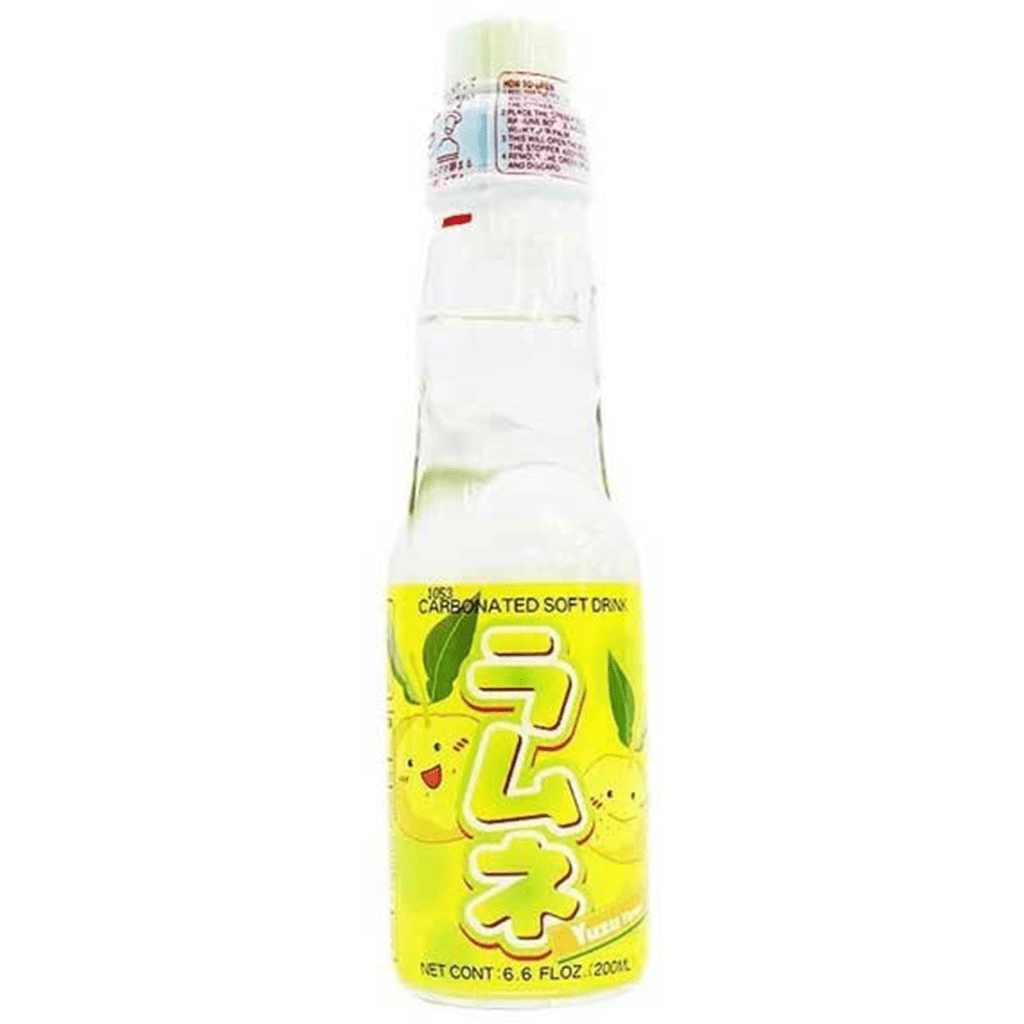 Carbonated Soft Drink RAMUNE YUZU, 200ml | Candy POP