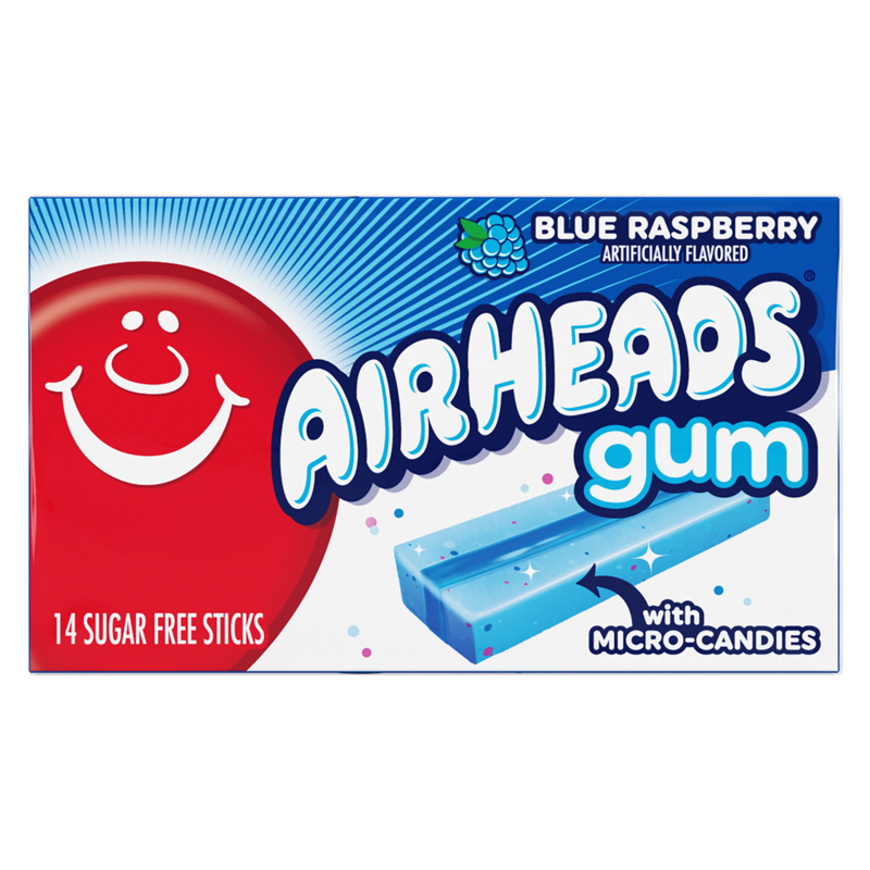 Näts AIRHEADS (BLUE RASPBERRY), 33g | Candy POP