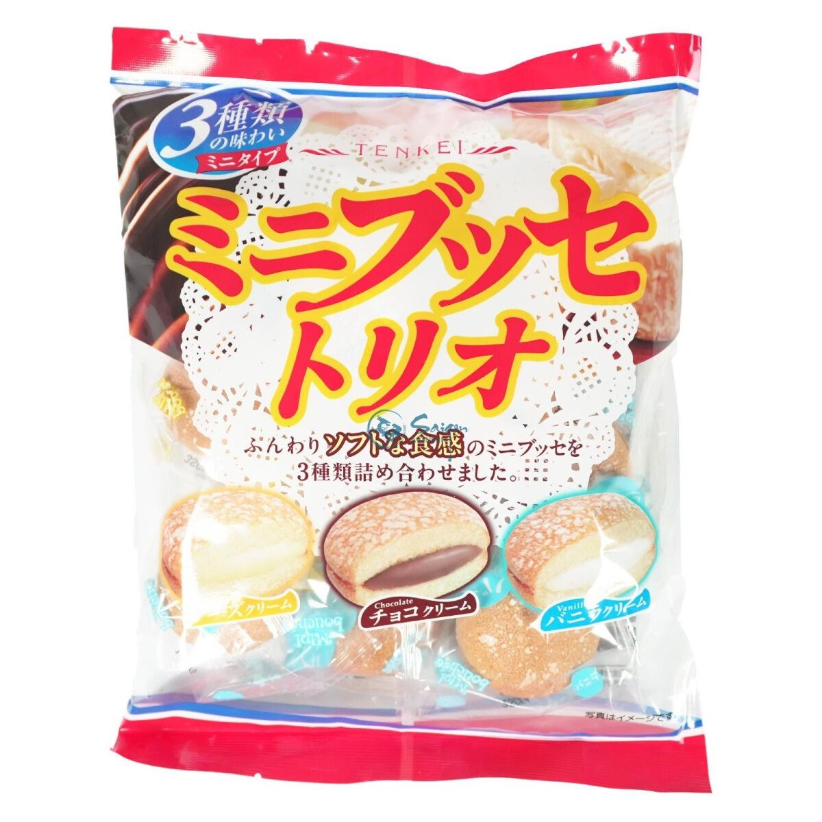 Kūkas Tenkei Mini Bouchee Trio 130g Candy Pop