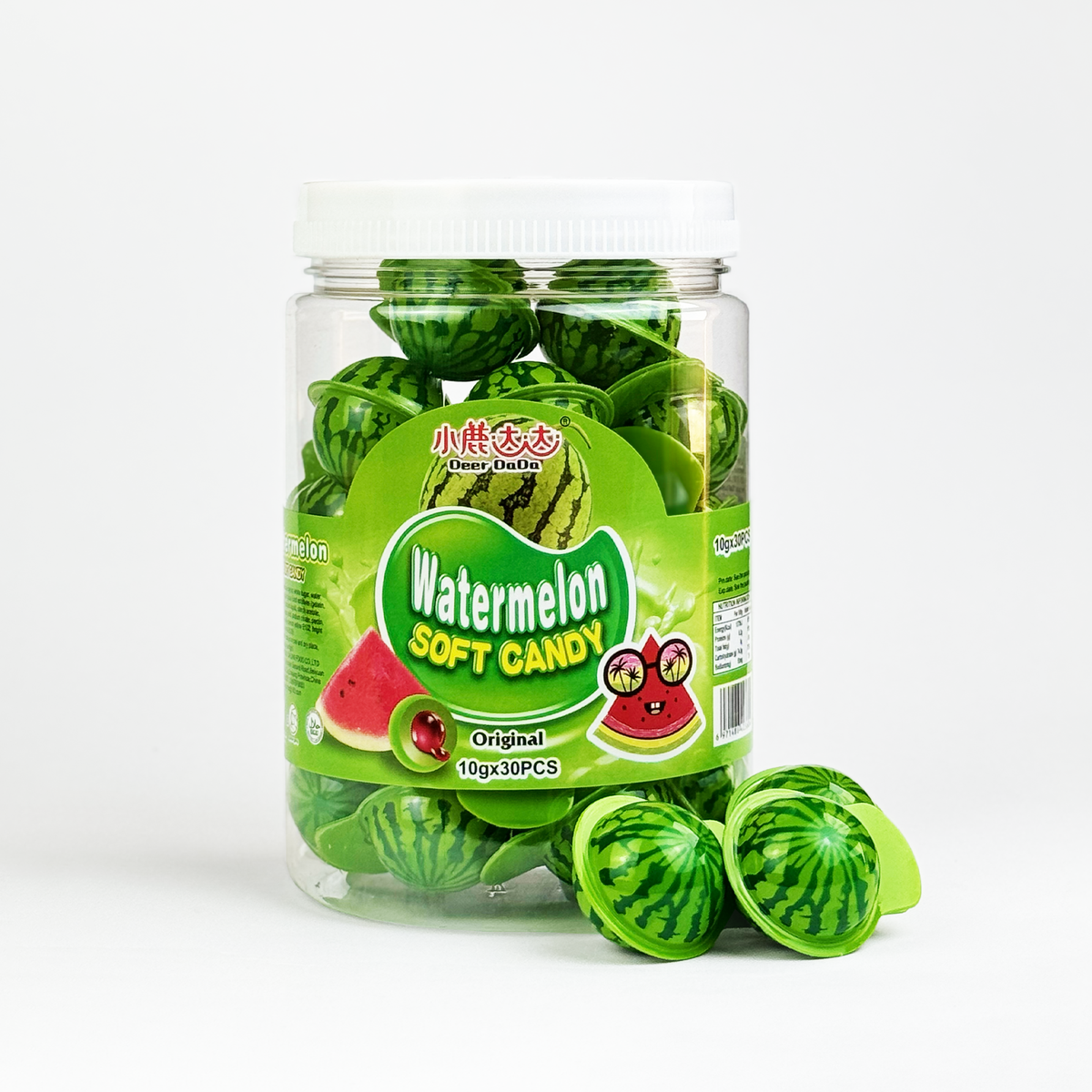 Kummikomm täidisega DEER DADA WATERMELON, 10g | Candy POP