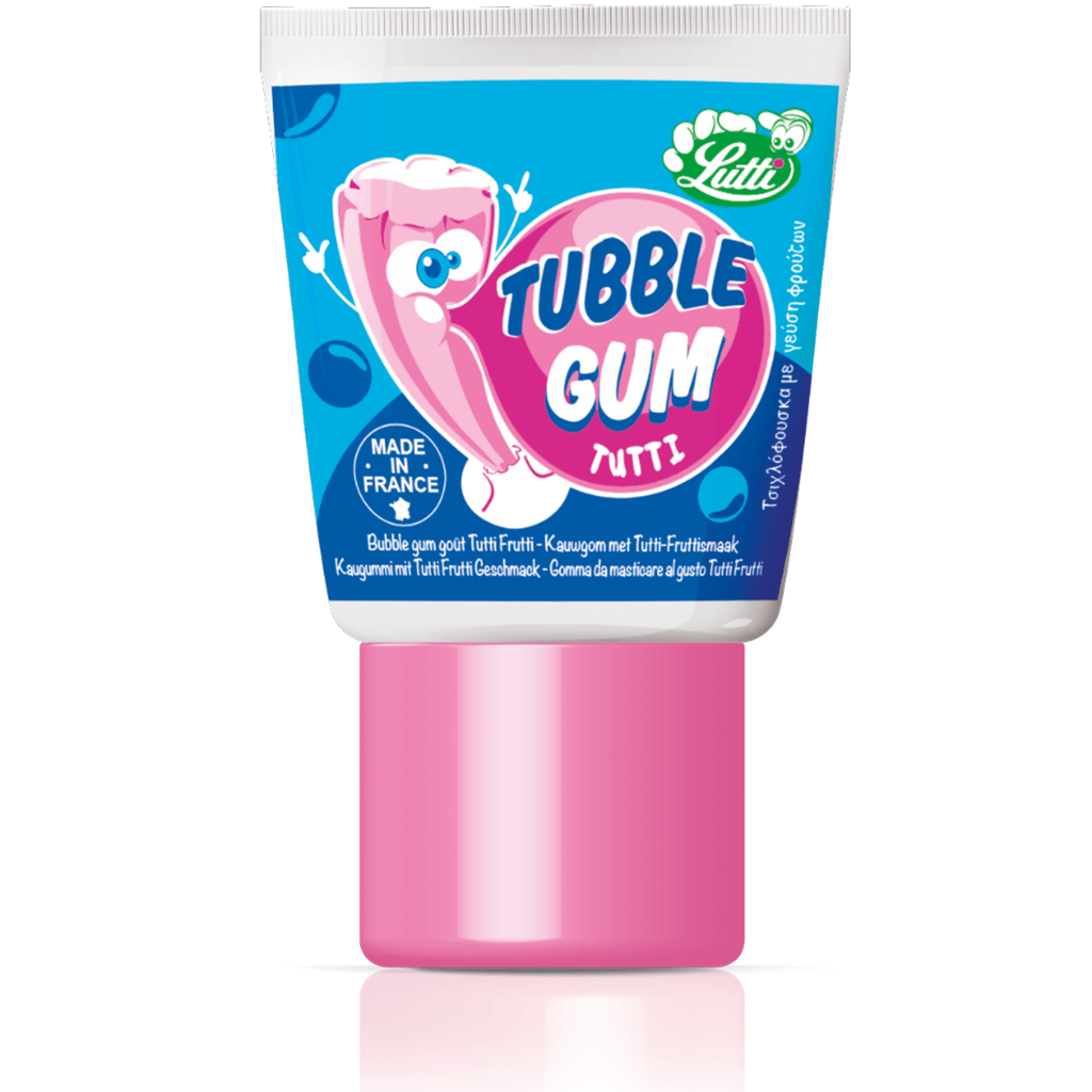 Guma do żucia LUTTI TUBBLE GUM (TUTTI FRUTTI), 35g | Candy POP