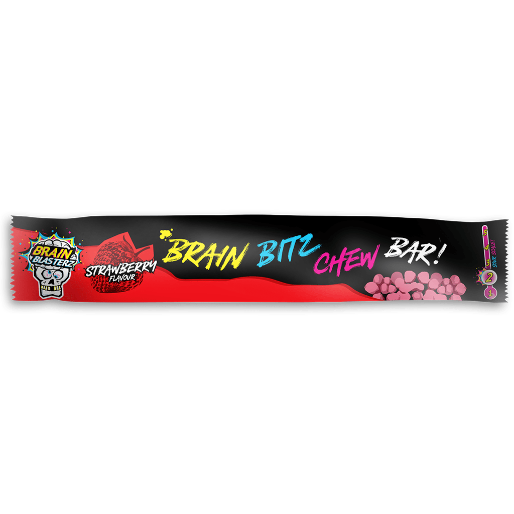 Kramtomi saldainiai BRAIN BLASTERZ (BITZ CHEW BAR), 20g | Candy POP