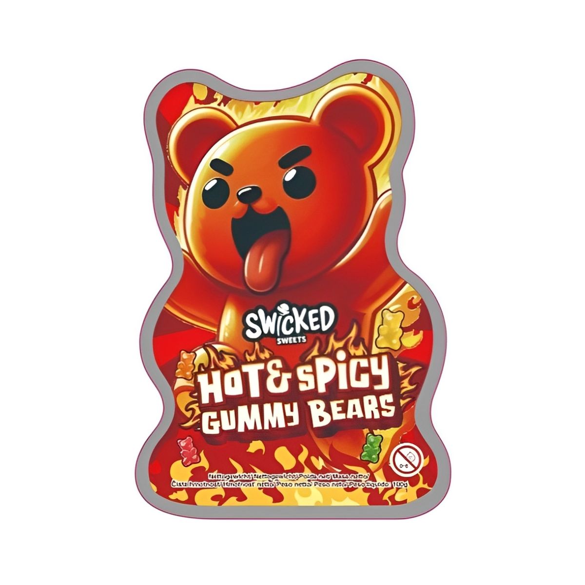 Żelki SWICKED HOT AND SPICY GUMMY BEARS, 100g | Candy POP