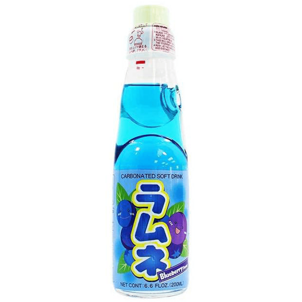 Karboniseeritud karastusjook RAMUNE (BLUEBERRY), 200ml | Candy POP