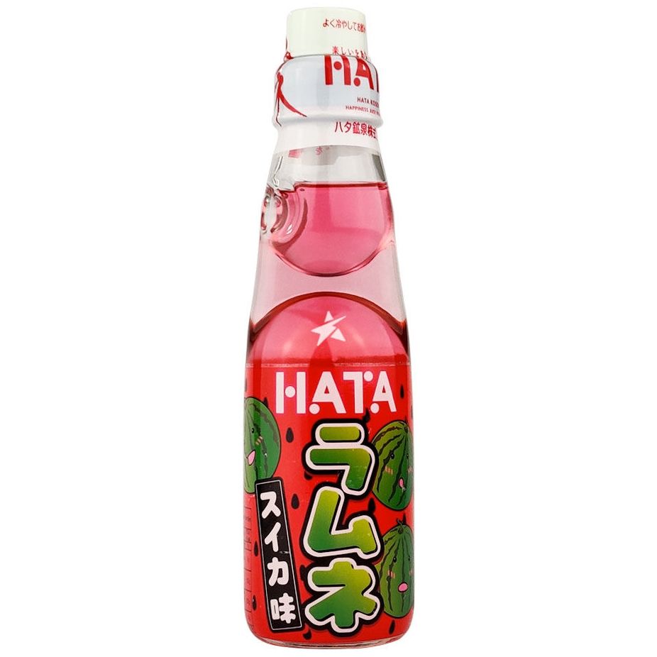 Napój gazowany RAMUNE (ARBUZOWY), 200ml | Candy POP