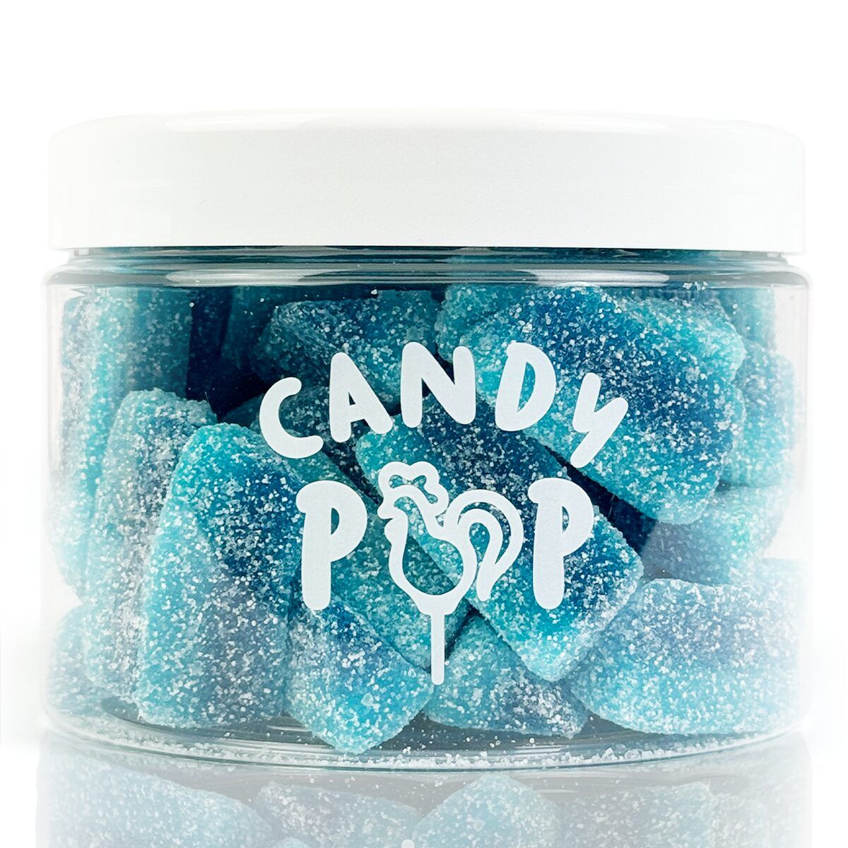 Kummikomm MEGA SOUR BLUE SLICES, 300g | Candy POP