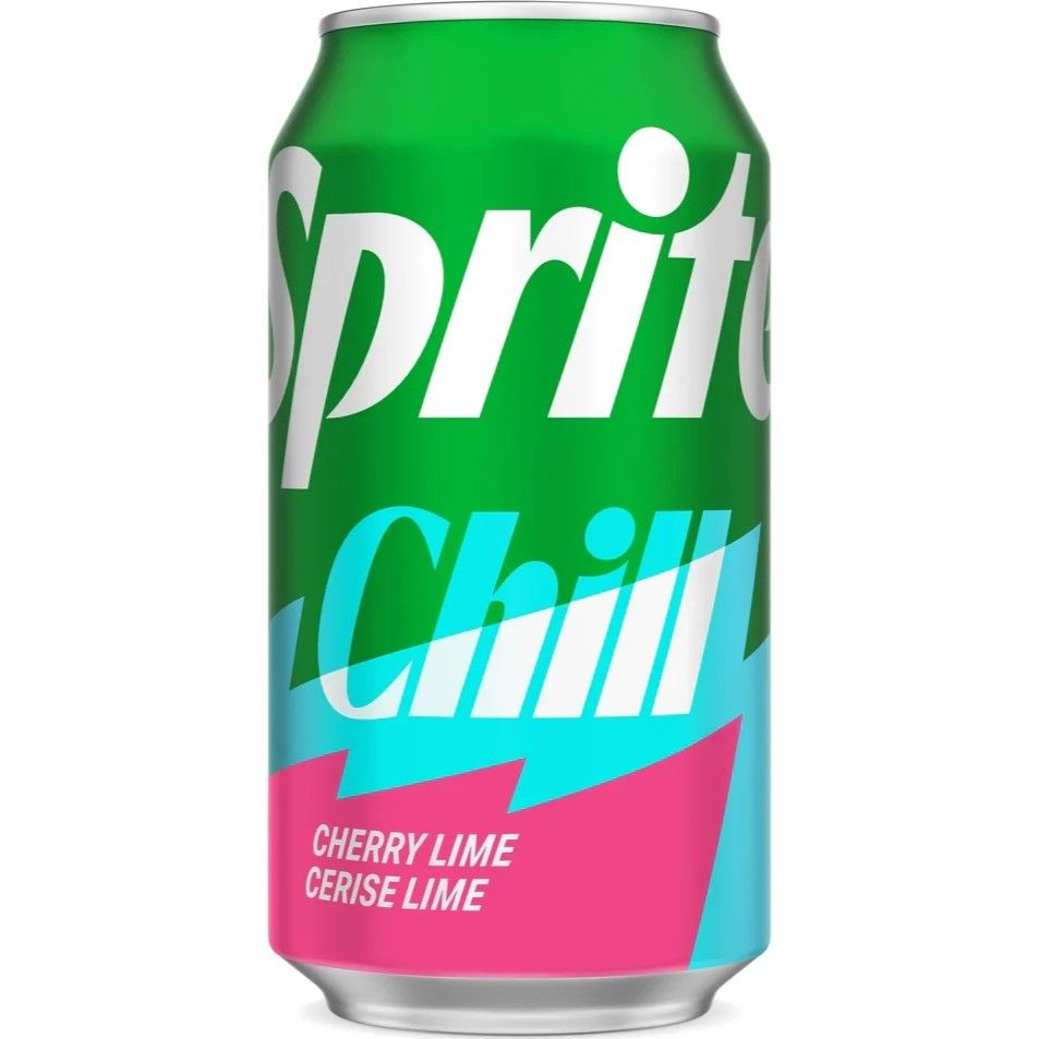 Napój gazowany SPRITE CHILL (CHERRY LIME), 355ml | Candy POP