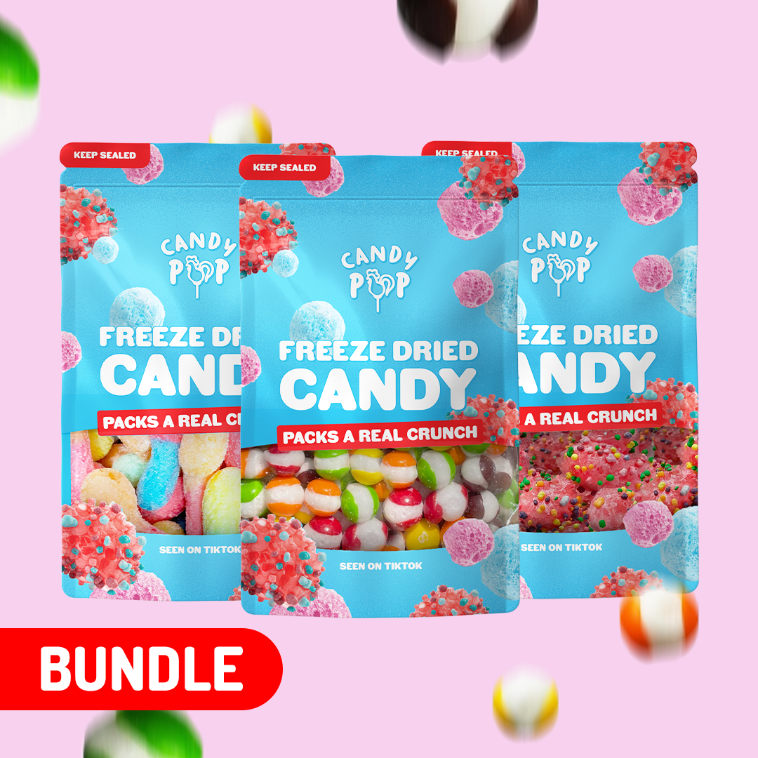 Zestaw FREEZE DRIED BUNDLE | Candy POP
