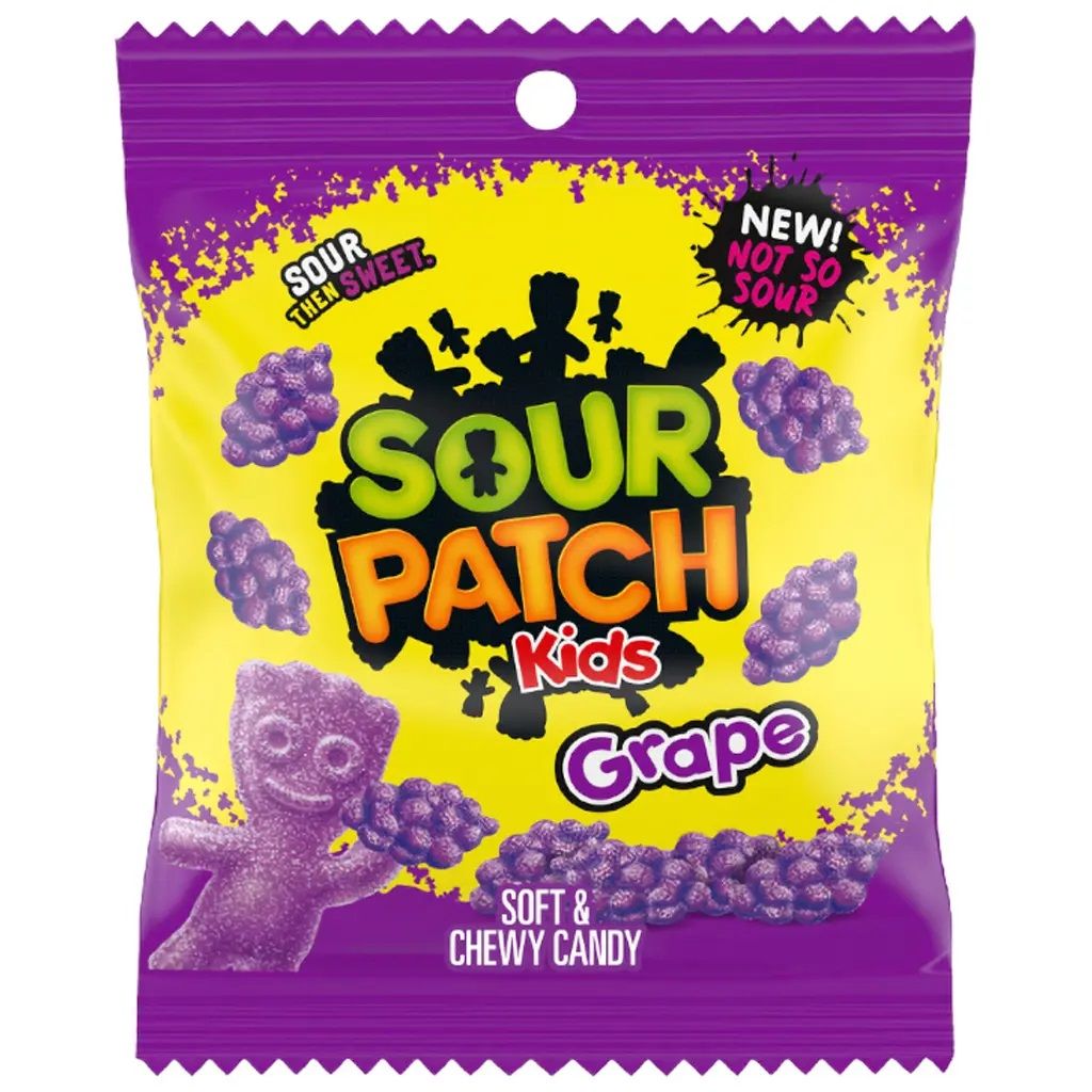 Kummikomm SOUR PATCH KIDS (GRAPE), 101g | Candy POP