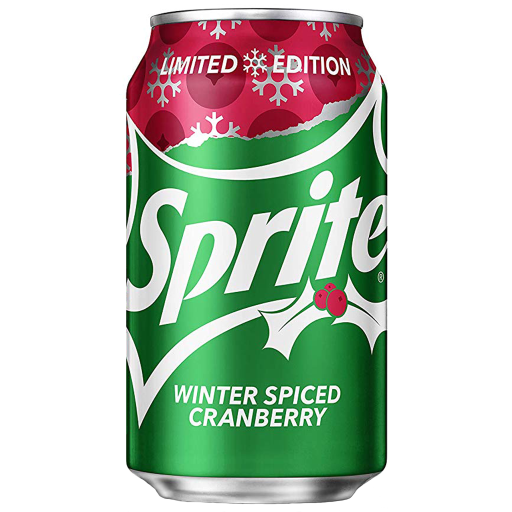 Napój gazowany SPRITE (SPICED CRANBERRY), 355ml | Candy POP