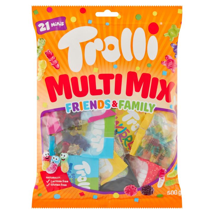 Guminukai TROLLI (MULTIMIX), 500g | Candy POP