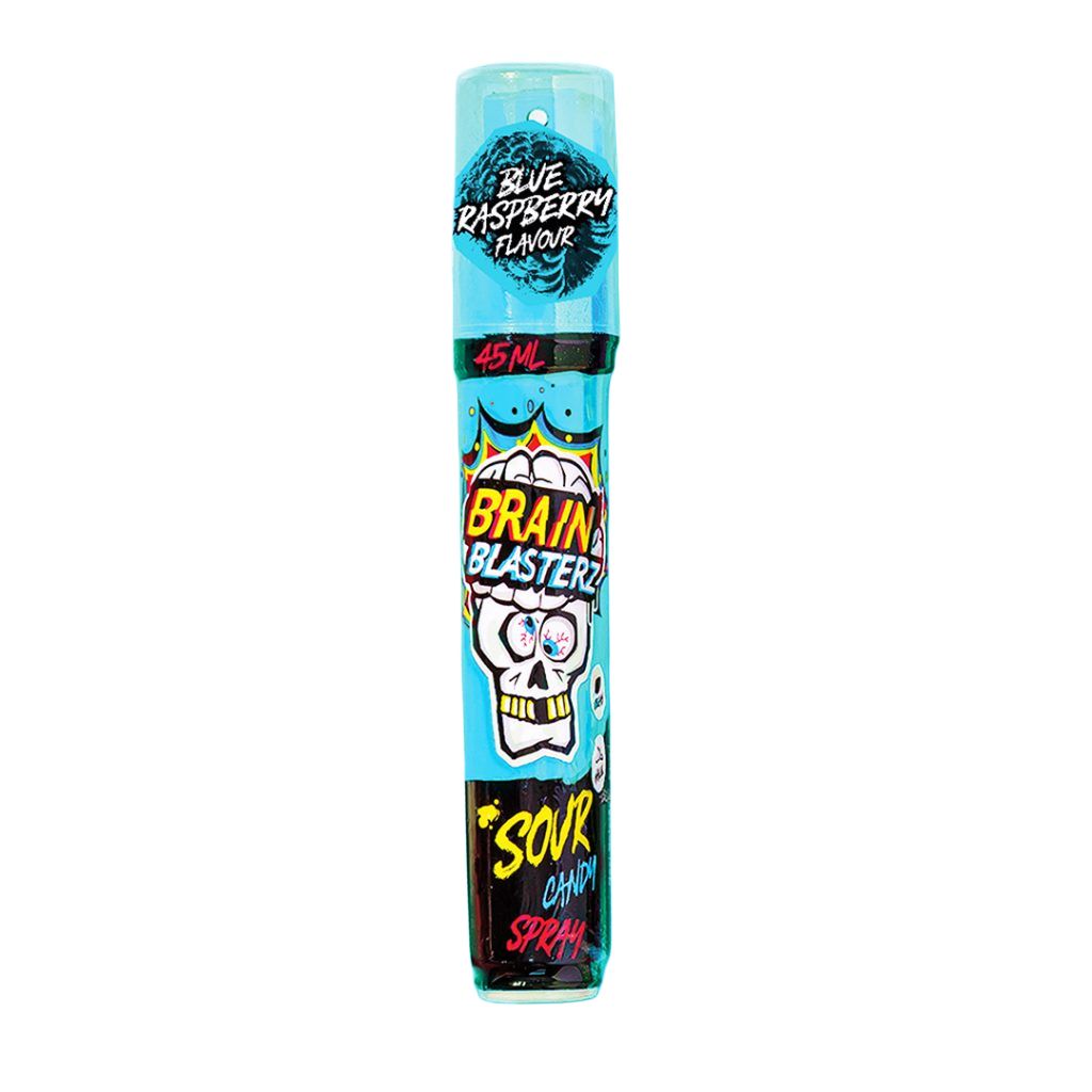 Cukierek w sprayu BRAIN BLASTERZ (APPLE/BLUE RASPBERRY), 45ml | Candy POP