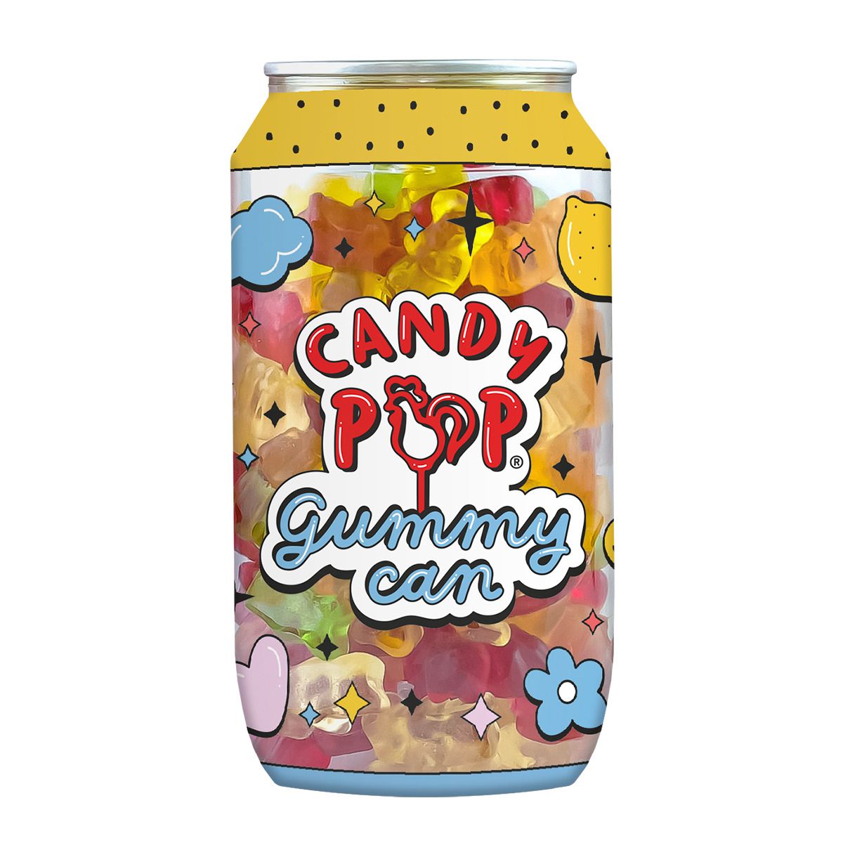 Żelki GUMMY CAN (BEARS), 230g | Candy POP