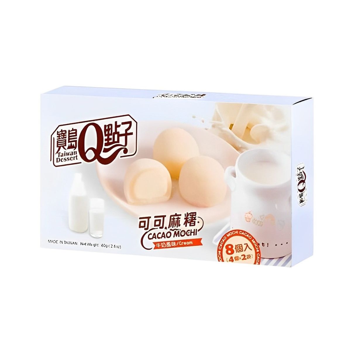 Močiai Q-BRAND CACAO MOCHI (CREAM), 80g | Candy POP