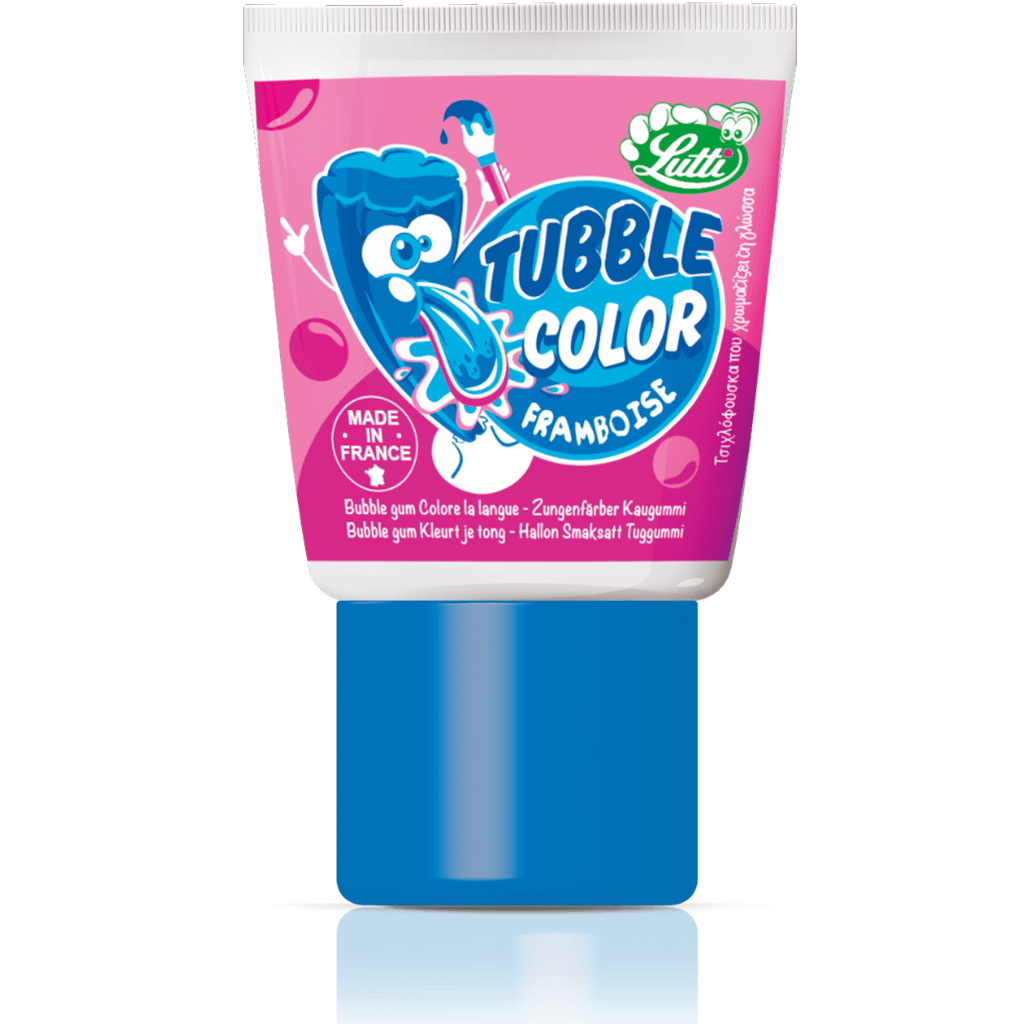 Närimiskumm TUBBLE GUM (RASPBERRY), 35g | Candy POP