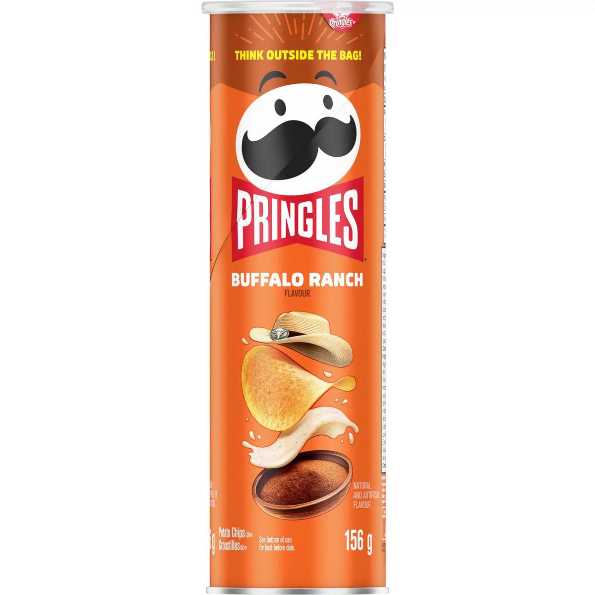 Traškučiai PRINGLES (BUFFALO RANCH), 156g | Candy POP