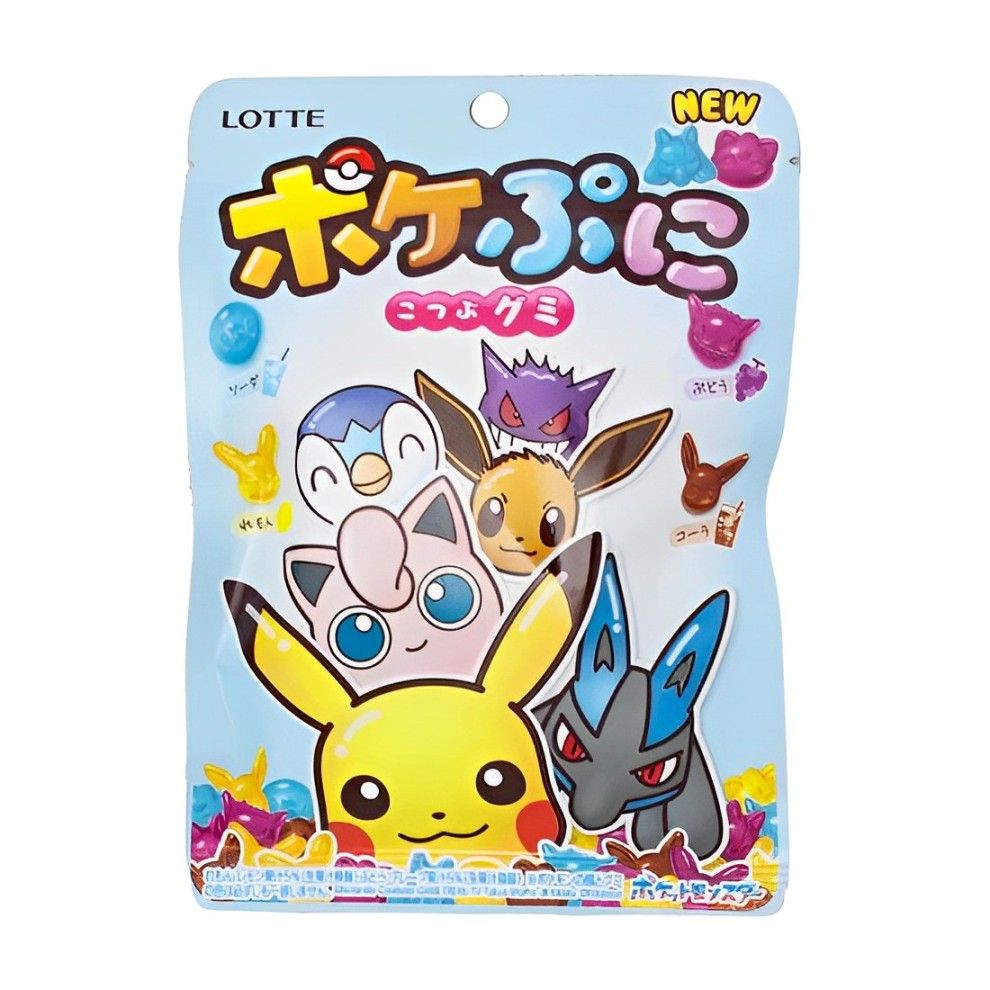 Želejas konfektes LOTTE POKEMON, 80g | Candy POP