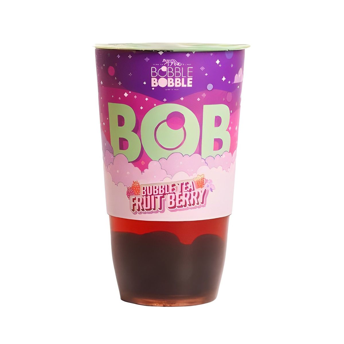 Burbuļu tēja BOB (FRUIT BERRY), 360ml | Candy POP