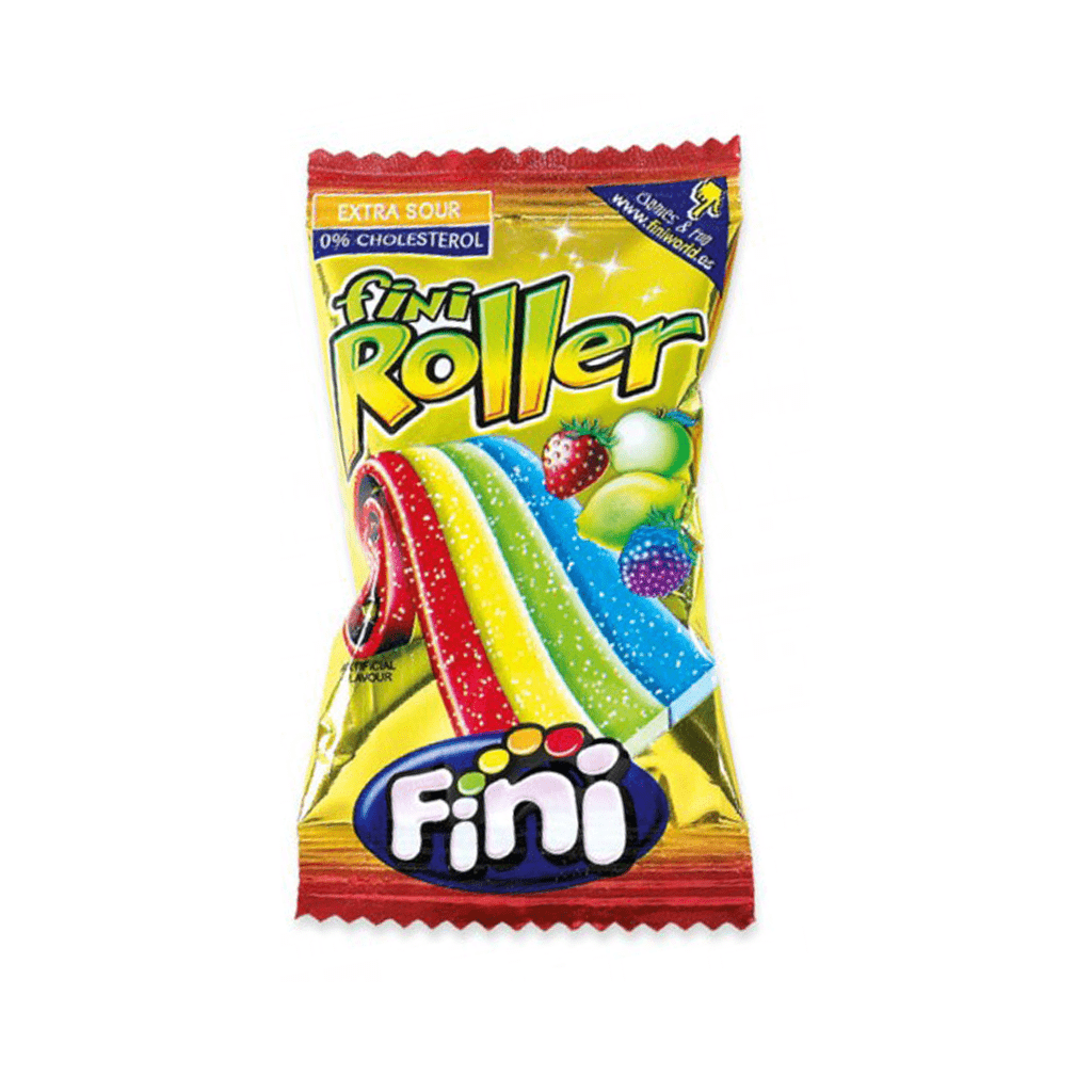 Gummy FINI ROLLER FRUIT, 20g | Candy POP
