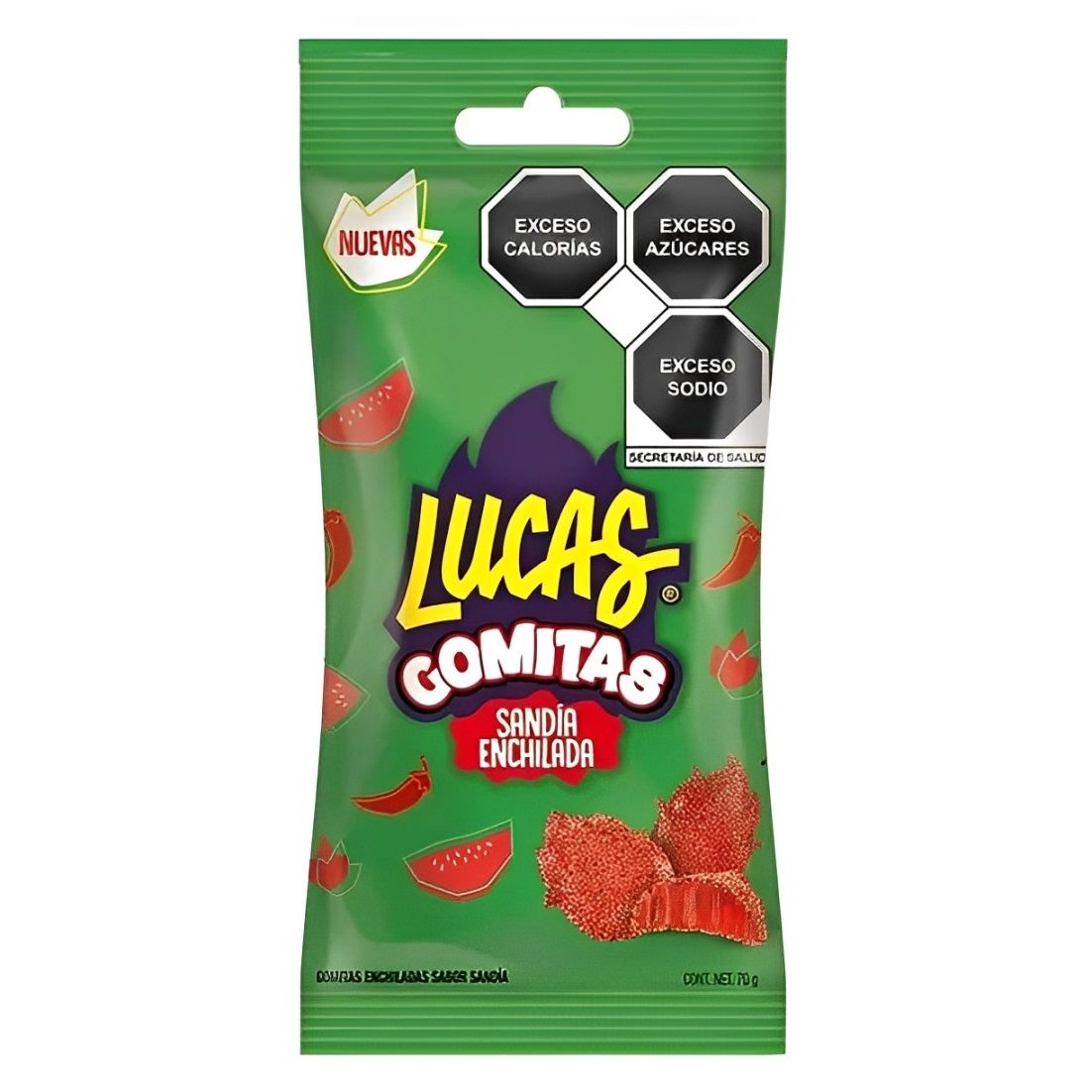 Želejas konfektes LUCAS (SPICY WATERMELON), 70g | Candy POP