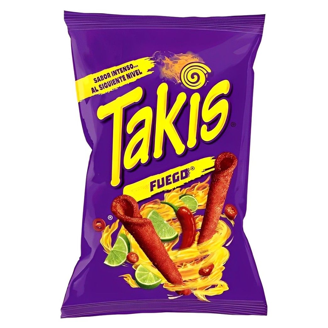 Kukurūzas čipsi TAKIS (FUEGO), 90g | Candy POP