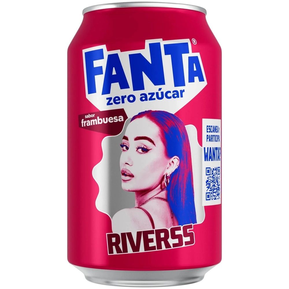 Napój gazowany FANTA ZERO (RASPBERRY), 330ml | Candy POP