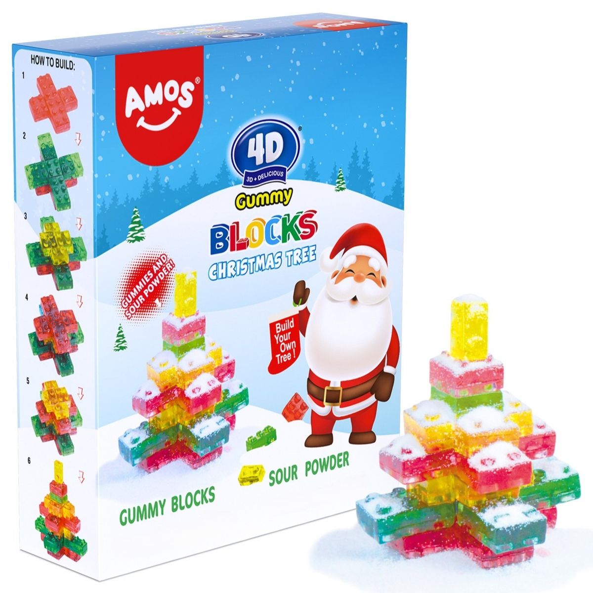 Guminukai AMOS 4D CHRISTMAS TREE, 170g | Candy POP