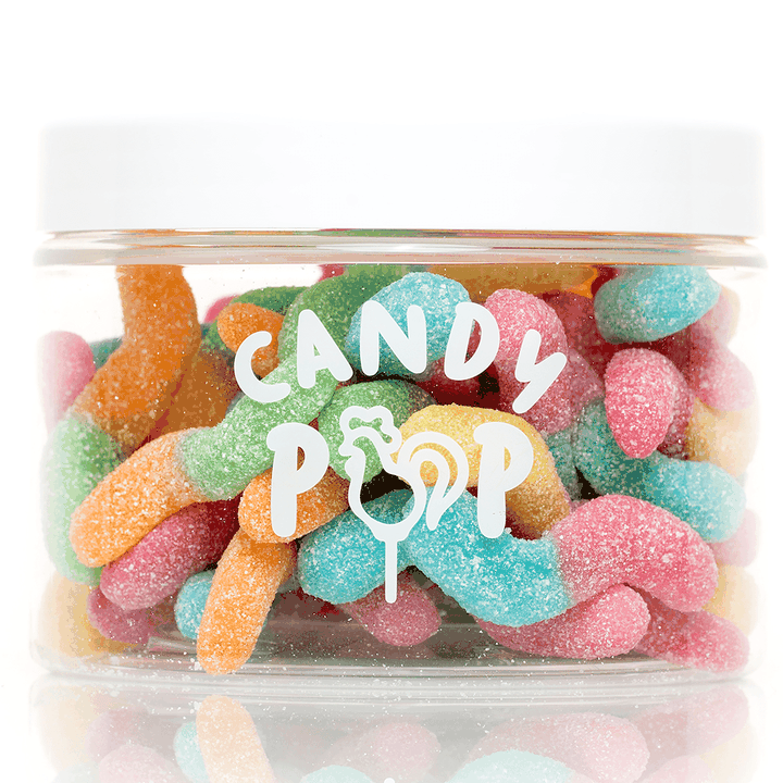 Kummikomm GLOWWORMS, 300g | Candy POP