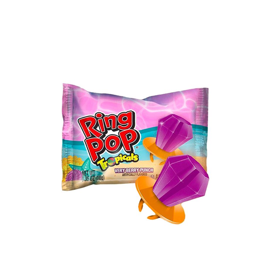 Lizak BAZOOKA (RING POP), 10g | Candy POP